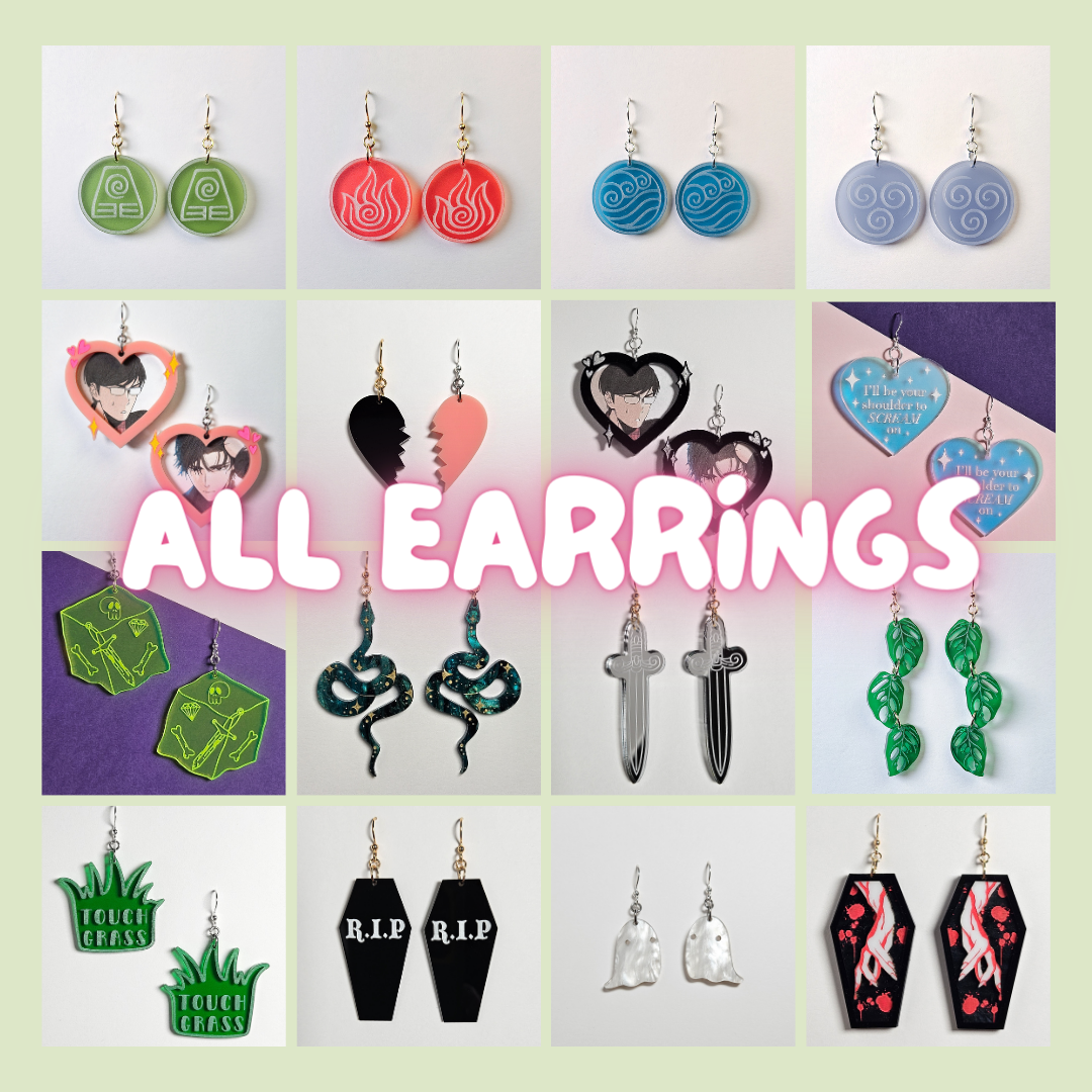 All Earrings – Page 2 – Lil' Bug Studios