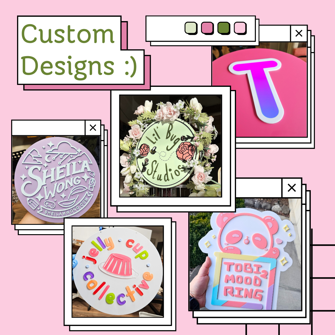 Custom Designs – Lil' Bug Studios